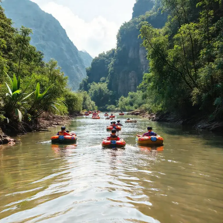 Why Responsible River Tubing Matters in Vang Vieng — Safety ...