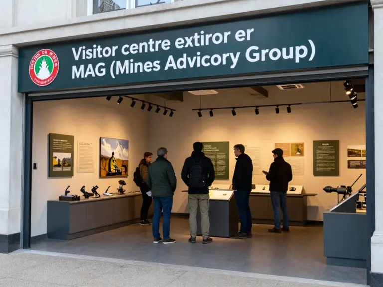 How to visit the MAG (Mines Advisory Group) Visitor Centre: hours ...