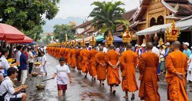 Lao New Year (Pi Mai) Festival: Meaning, Water and Sand Stupas, and ...