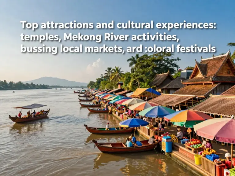 Top Attractions and Cultural Experiences — Temples, Mekong River ...